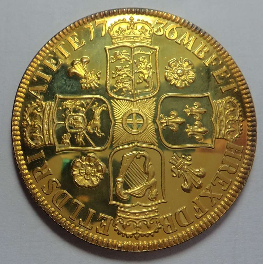 Gold & Bullion Coins - Great Britain: 1736 George II Crown for sale in ...