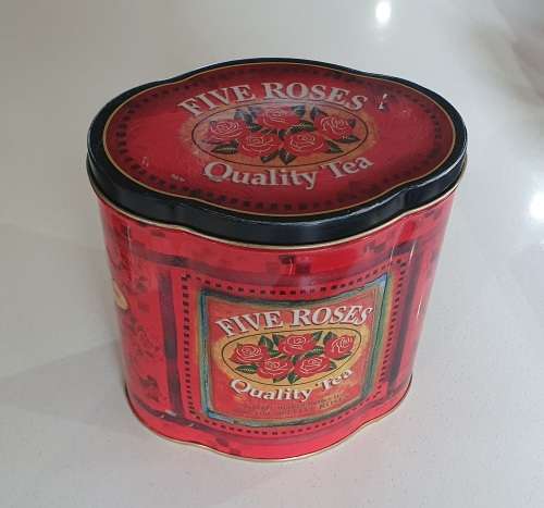 Tin - ROOIBOS tea tin as per photos was listed for R30.00 on 11 Mar at ...
