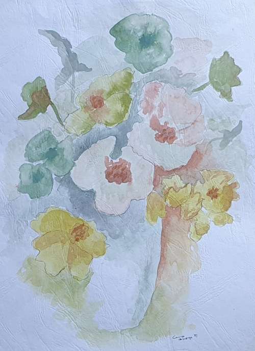 Paintings - Original unframed watercolour painting by Connie de Lange ...