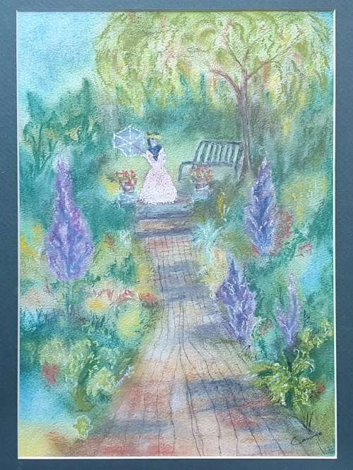 Paintings - Original framed watercolour painting by Connie de Lange as ...