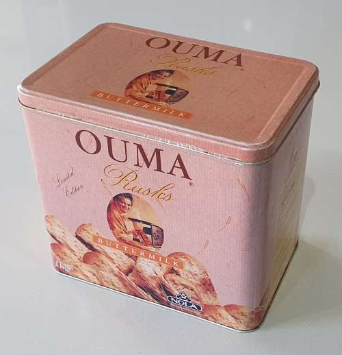 Tin - OUMA RUSKS tin as per photos was listed for R85.00 on 11 Oct at ...
