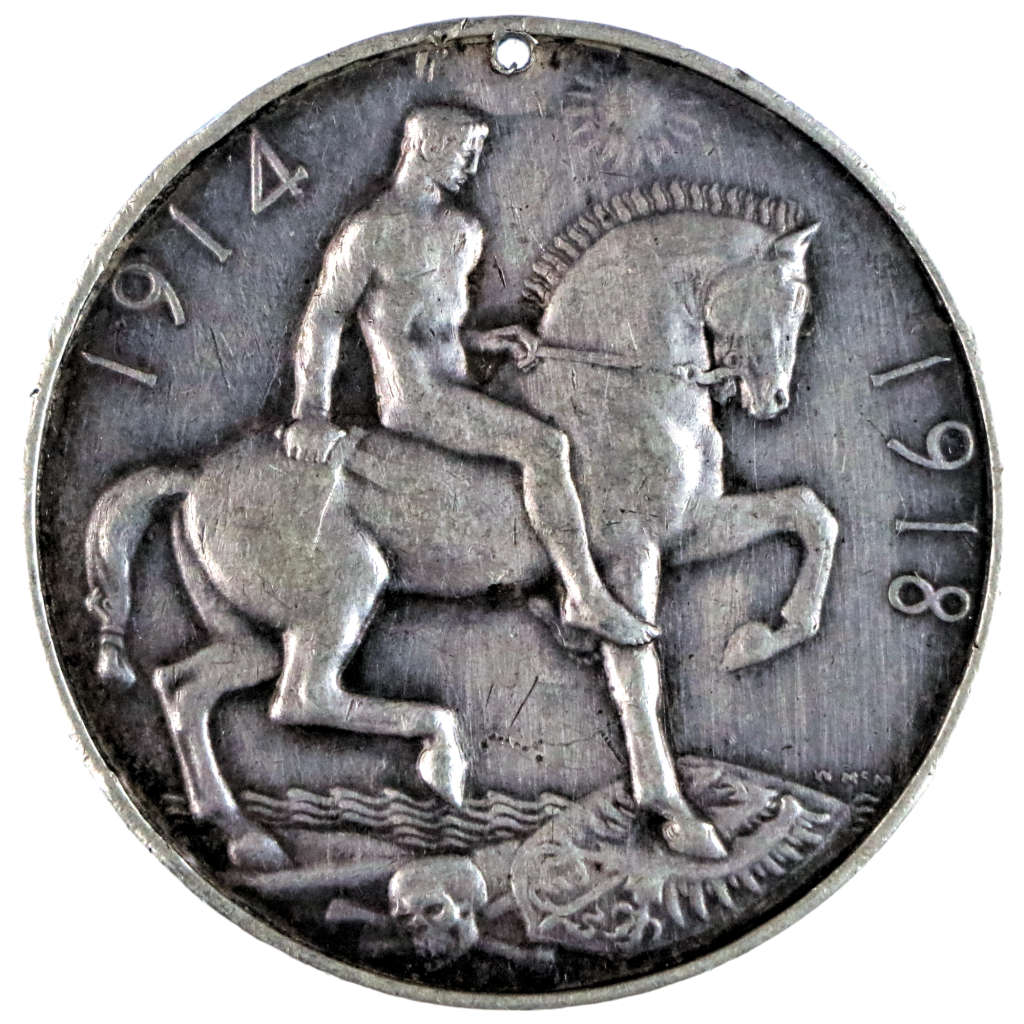 World War 1 - 1914 to 1918 Great Britain World War I Silver Medal ...