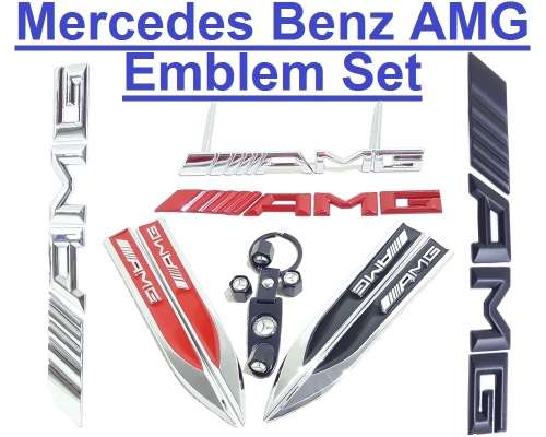 Emblems - Mercedes Benz AMG Emblem Special!!! Mercedes-AMG Badges - AMG ...