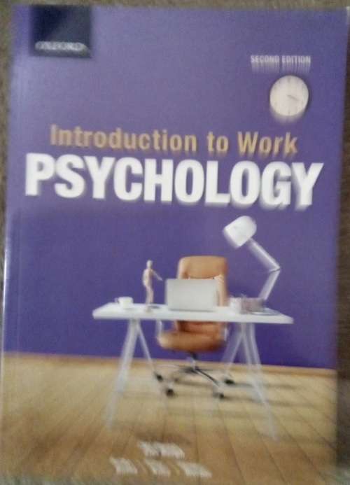 Business & Management Sciences - Introduction to Work Psychology 2nd ed ...