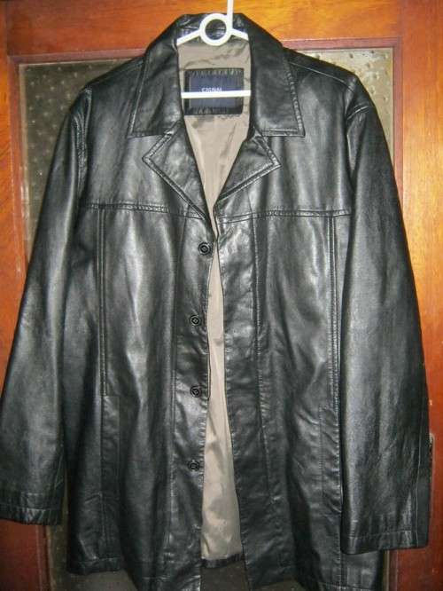 Jackets & Coats - Leather Jacket by the Cignal Collection was sold for ...