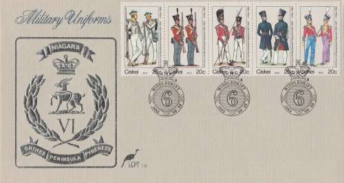 Ciskei - CIS 1983-09-28 British Military Uniforms (1st Series) FDC 1.8 ...