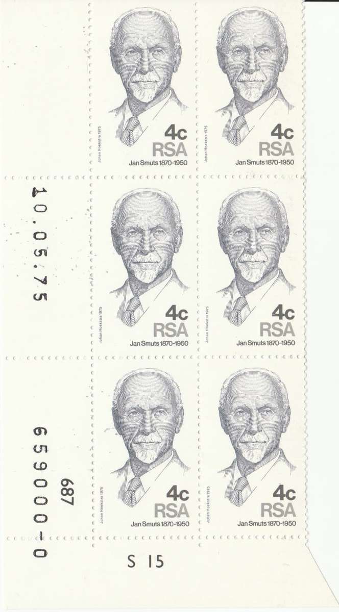 Republic of South Africa - RSA 1975-05-24 105th Anniversary of Birth of ...
