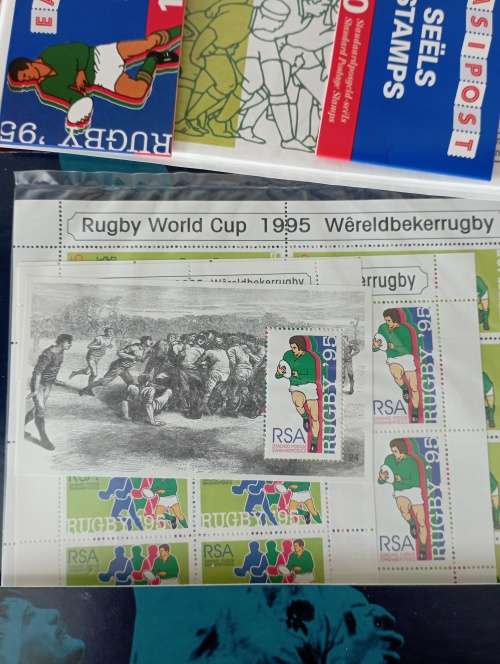Republic of South Africa - RSA..Rugby world cup 1995..Unused ...