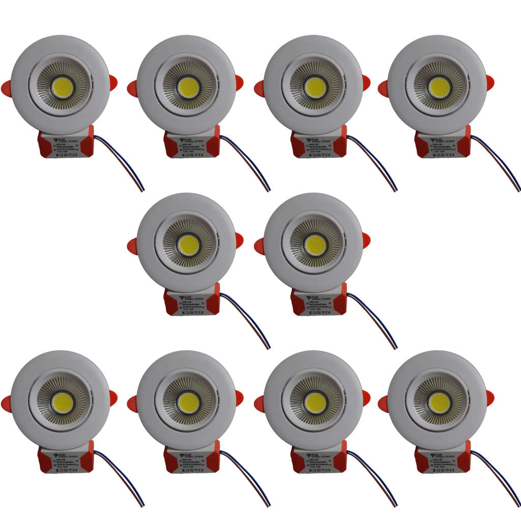 Down Lights - 5W 8000K LED Downlight Set 10 Pack was sold for R155.00 ...