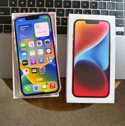 Apple - iPhone 14 (128GB)Product RED +box & accessories. Excellent ...