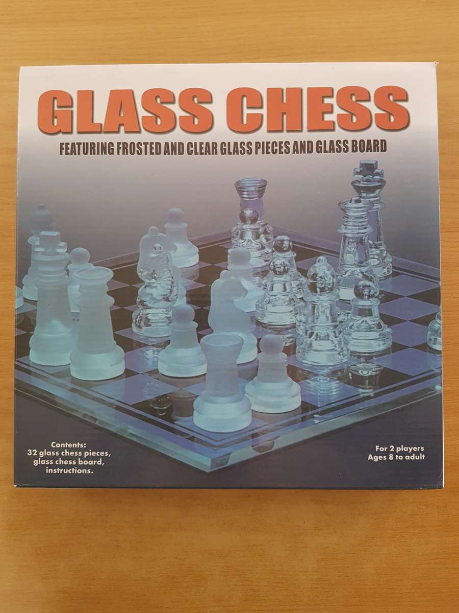 Chess, Draughts & Checkers - Glass chess set for sale in Port Elizabeth ...