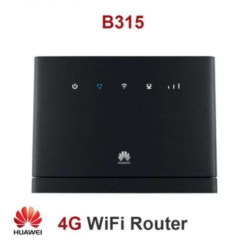Wireless Routers - Huawei B315 s-936 LTE WiFi Router - Black (BRAND NEW ...
