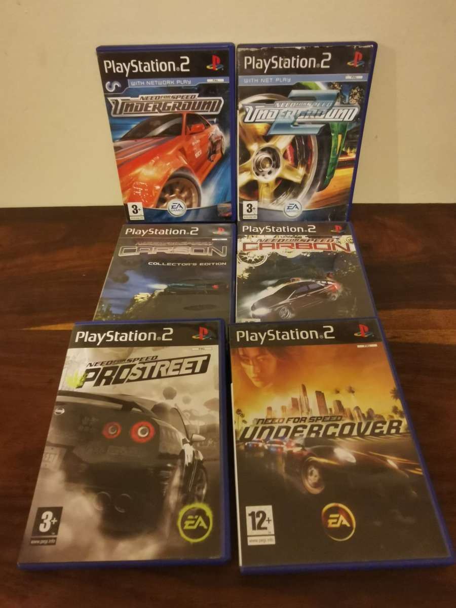 Games - MASSIVE Need for Speed Collection on PlayStation 2 - All with ...