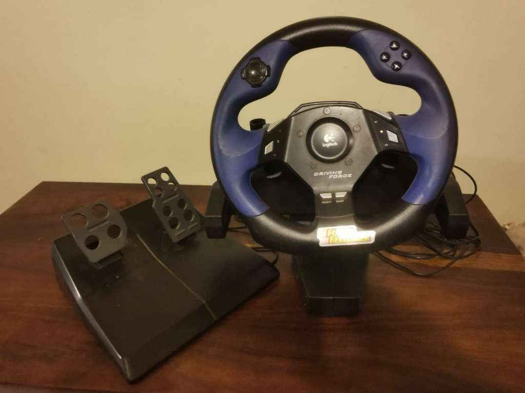 Racing Wheels & Seats - Logitech force feedback steering wheel and ...