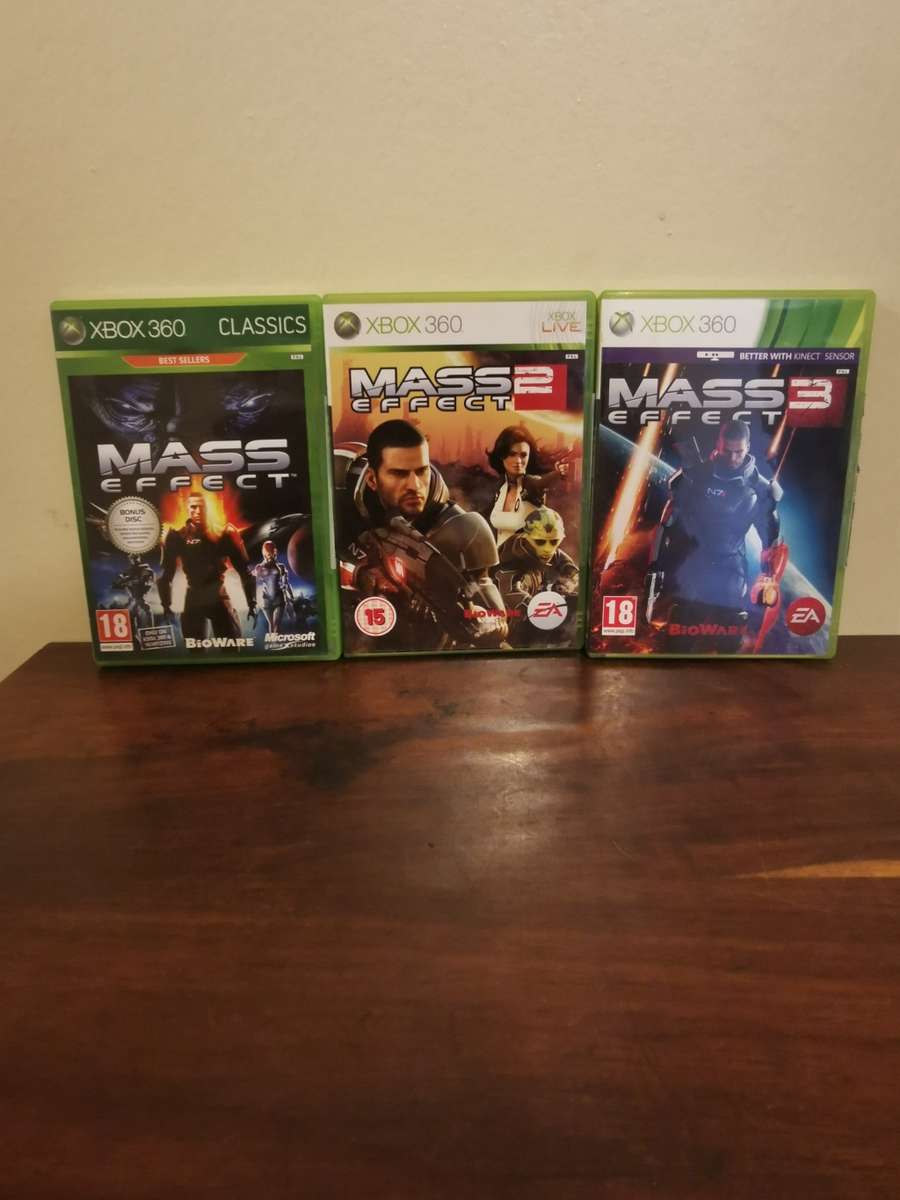 Games - Mass Effect 1,2 AND 3 on Xbox 360 for sale in Pretoria ...