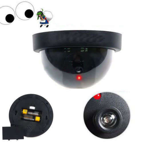 Surveillance Cameras - Security Black Pretend Dummy Ball Realistic ...