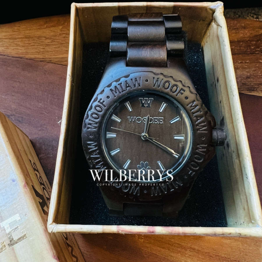 Men's Watches - Retail: R2,499.00 WOODEE ® Unisex 40mm Natural Dark ...
