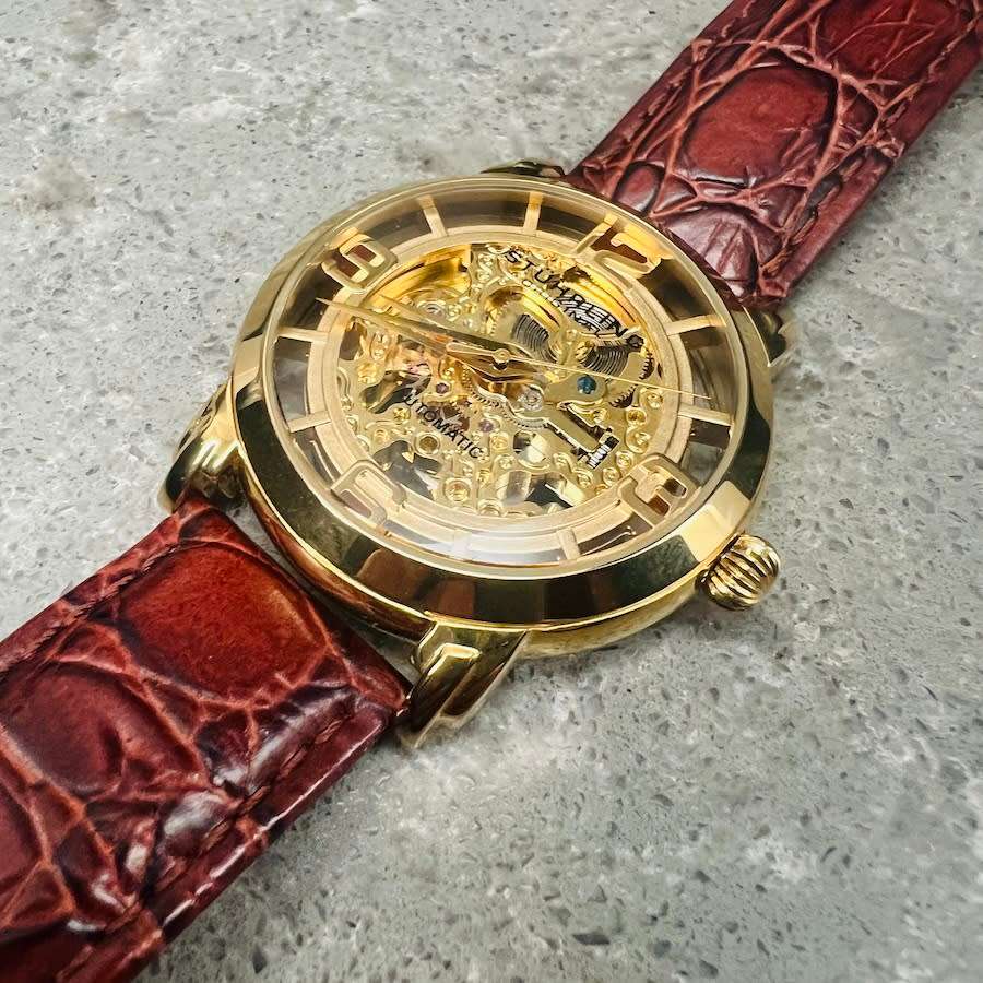 Men's Watches - READ B4 BIDDING!! STUHRLING ORIGINAL Men Emperor gold ...