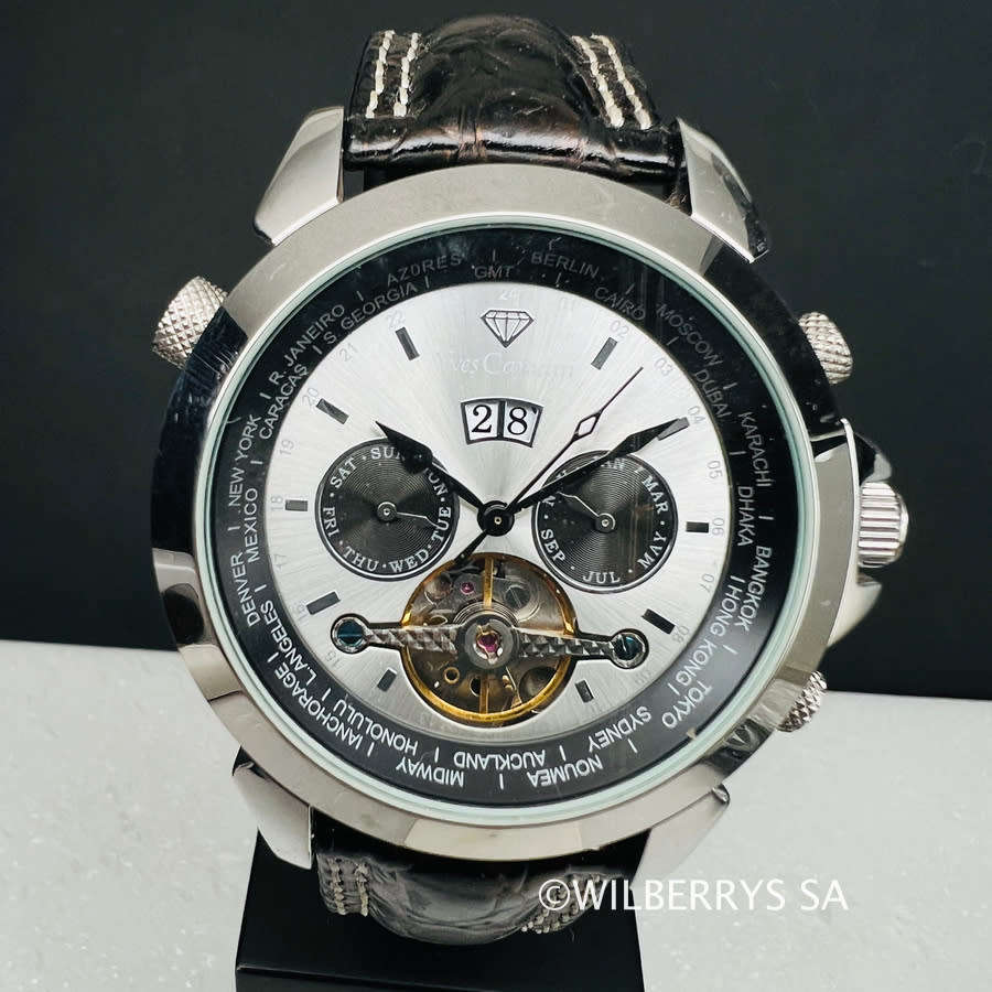 Men's Watches - READ B4 BIDDING!! YVES CAMANI Mens genuine Leather ...