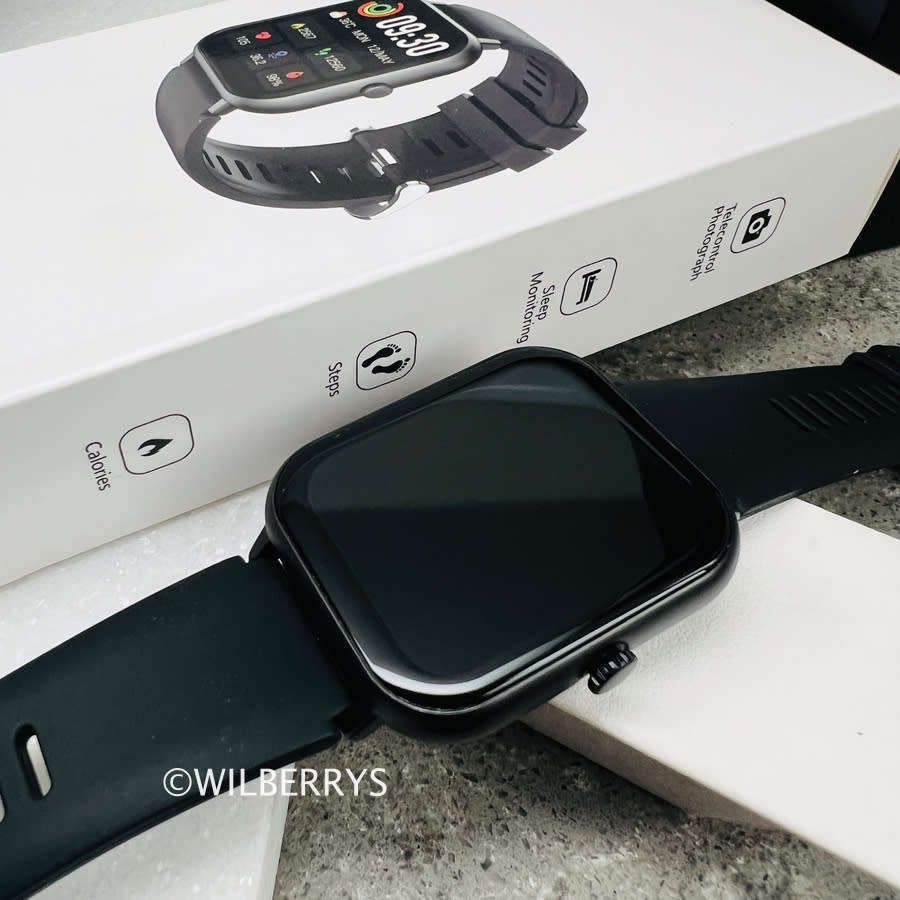 Smart Watches - NORTH EDGE Infinity Max Bluetooth Calling, BP, Sports Smart Watch Black was sold ...