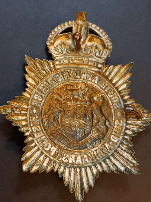 Other Badges & Insignia - Vintage South African Police Cap badge was ...