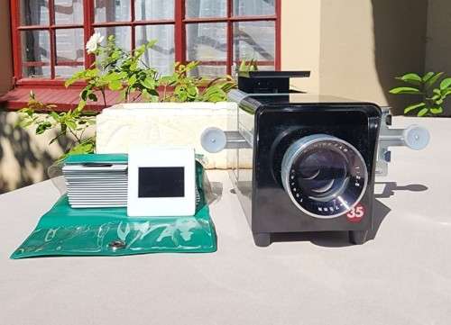 Projectors - VINTAGE 1970S MINETTE EVA-VISION 35MM SLIDE PROJECTOR AND ...