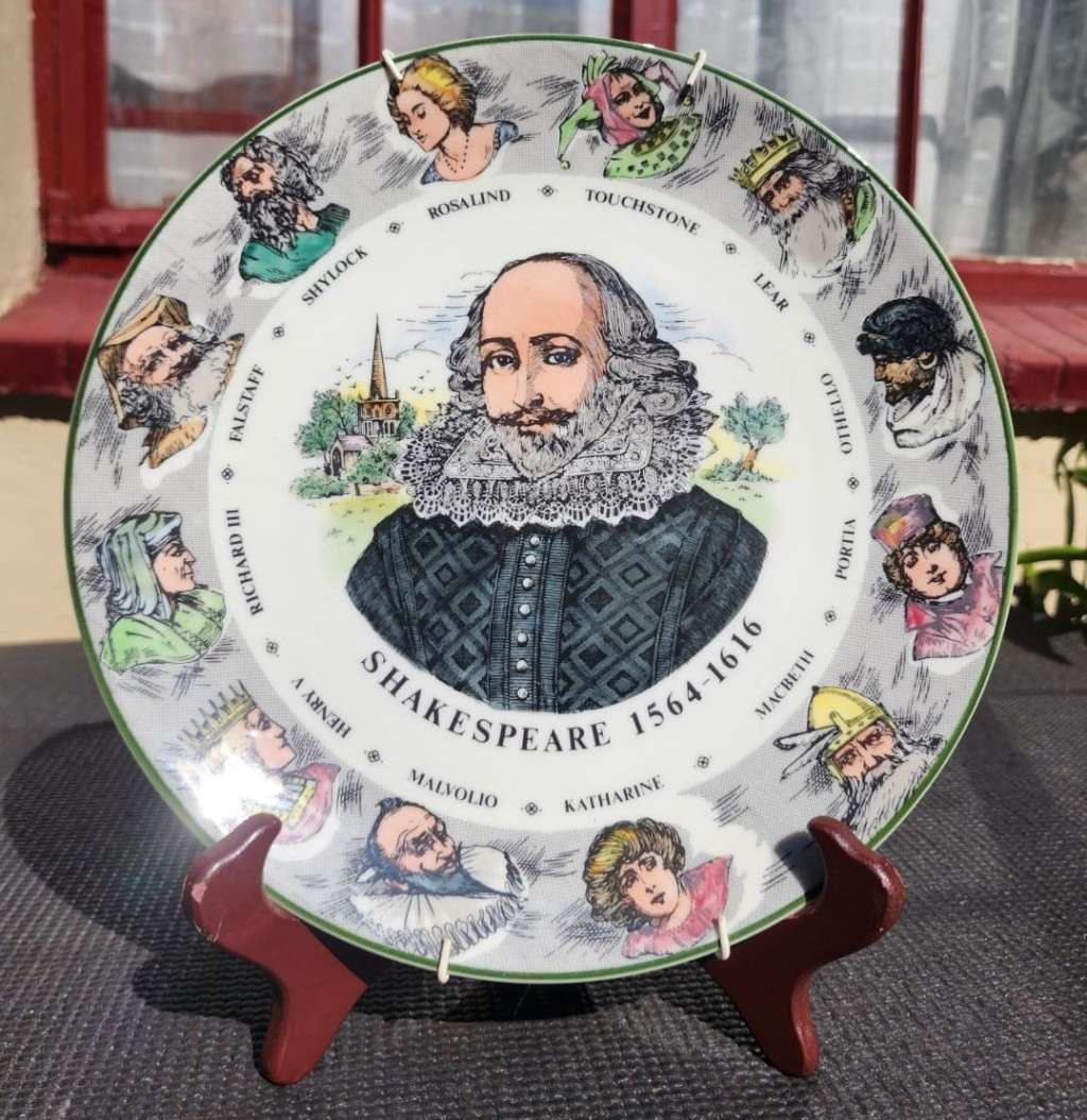 English Porcelain - Royal Doulton Shakespeare (1564-1616) Portrait Rack ...