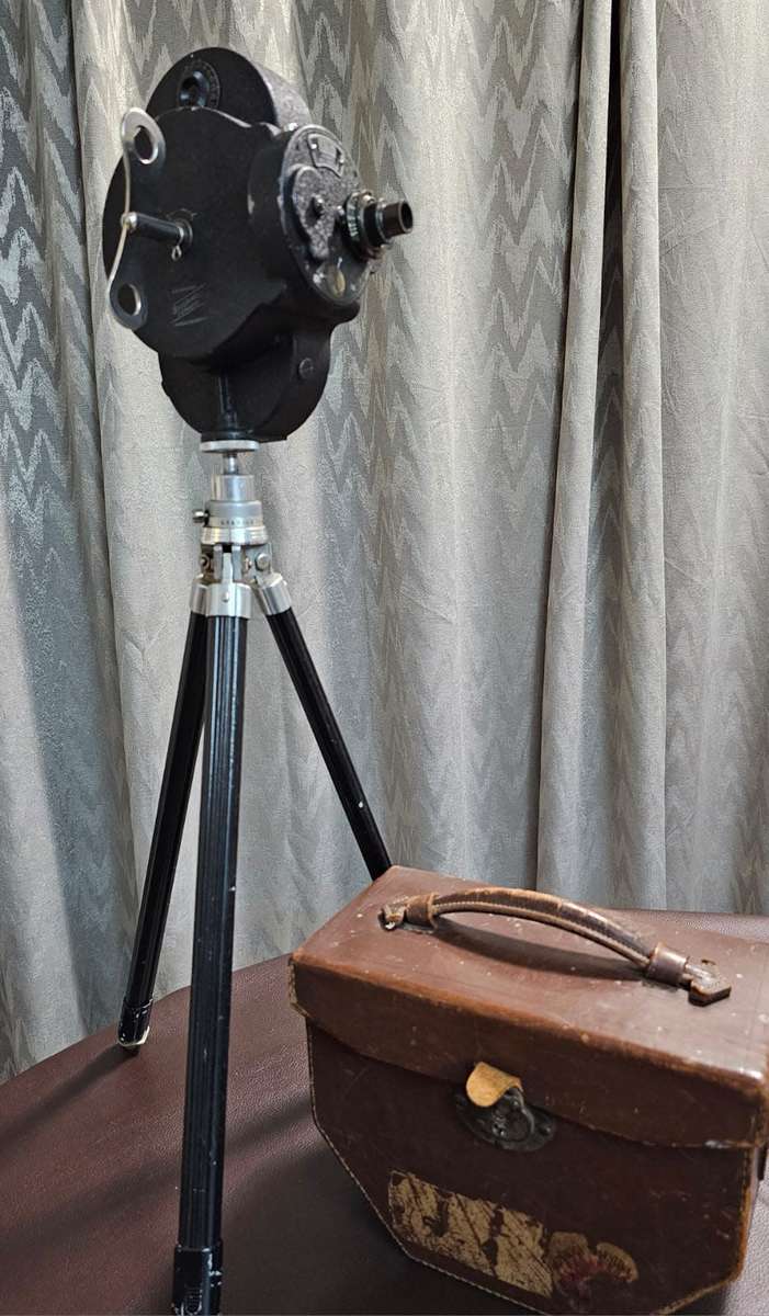 Cameras - Vintage Filmo Automatic Cine Camera & Tripod was sold for ...