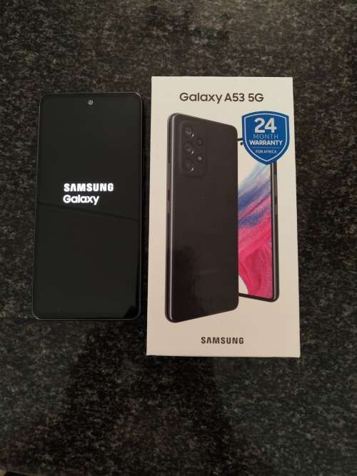 Samsung - Samsung A53 5G - Awesome Black Dual Sim was listed for R5,950 ...