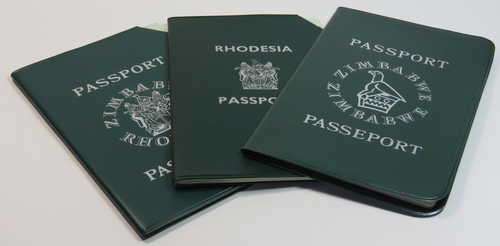 Other Militaria - Lot of 3 vintage passports - Rhodesia, Zimbabwe ...