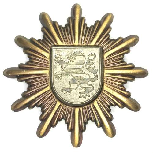 International Badges & Insignia - German Hesse police cap badge - no ...