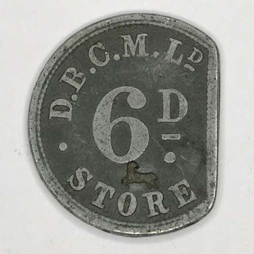Tokens - De Beers Consolidated mines 6d sixpence token was listed for ...