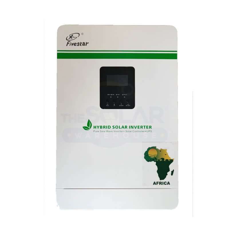 Inverters - Fivestar 1.2kva 1kw 12v Pure Sine Wave PWM Hybrid Solar ...