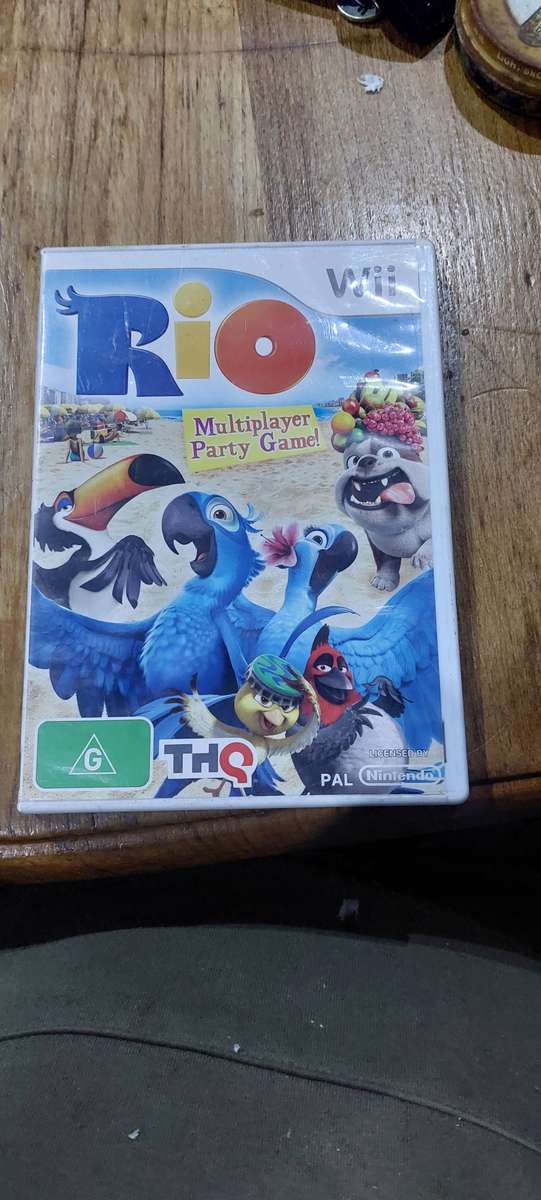 Nintendo - nintendo wii RIO multi player party game disc for sale in ...