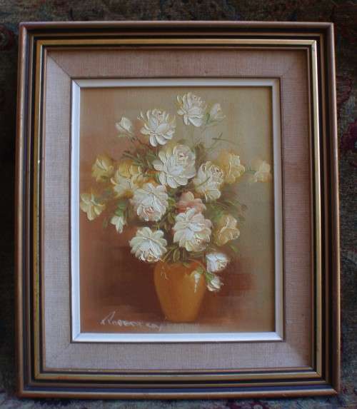 Paintings - Beautiful original vintage oil paintings by well known ...