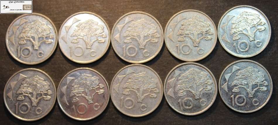 Africa - Namibia 1993 10 Cent Coin (Ten) EF40 was listed for R90.00 on ...