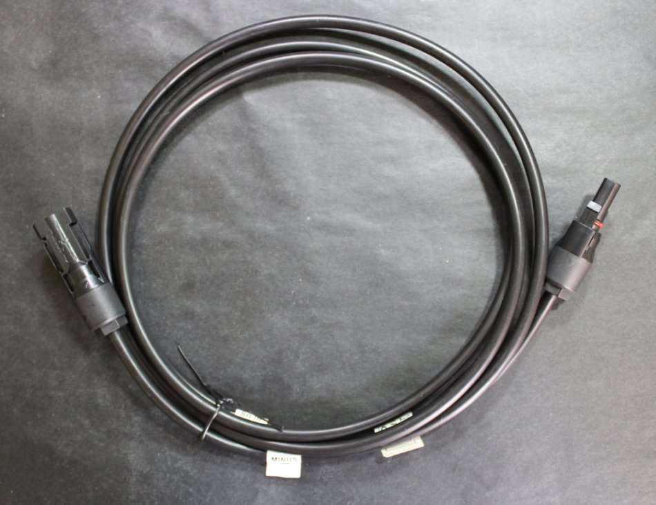 Solar Kits - 2.0m MC4 Male Connector to Female Connector Solar Cable ...