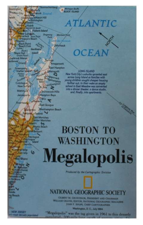 Maps - National Geographic Folded Map of The Megalopolis Boston to ... Maps - National Geographic Folded Map of The Megalopolis Boston to ...