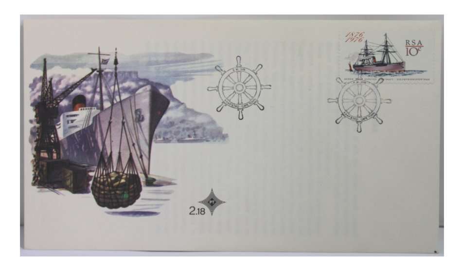 Republic of South Africa - South Africa 10c Stamp Ocean Mail Service ...