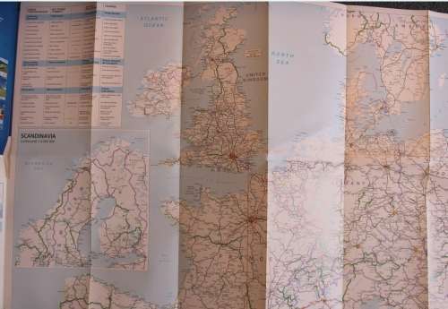 Maps - Thomas Cook Rail Map Europe 18th Edition Folded Map 2011 was listed for R195.00 on 10 Dec ...