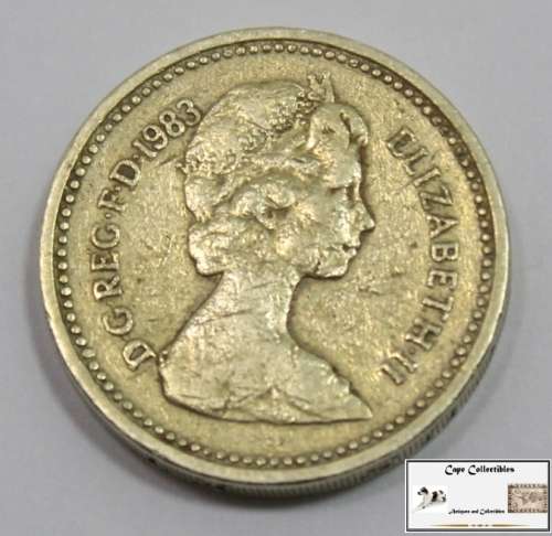Great Britain - United Kingdom One Pound Coin 1983 Commemorative Issue ...