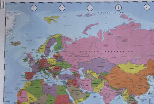 Maps - World Map 2019 Laminated by Impact Posters Sydney was listed for ...