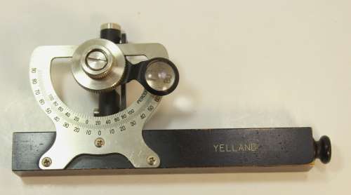 Levels & Surveying Equipment - Vintage Yelland Abney Hand Level Pocket ...