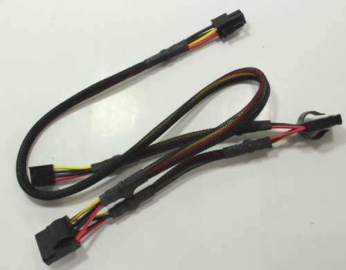 Power Cables - Dual Female Molex to 4 Pin Male H/O ATX and 4 Pin Header ...