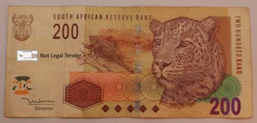 TT Mboweni - South Africa R 200 Mboweni AR Circulated Bank Note (Very ...
