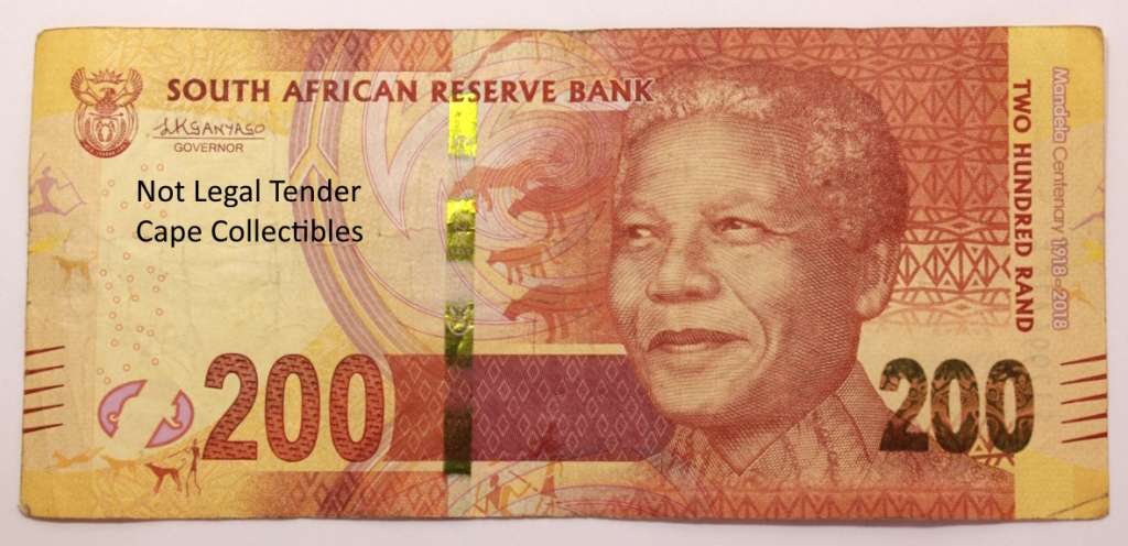 L Kganyago - South Africa R200 Nelson Mandela Centenary 1918-2018 SJ ...