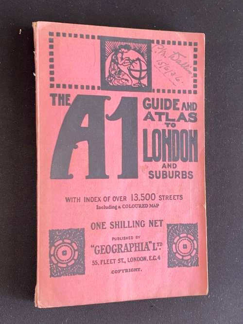Maps - THE A1 GUIDE AND ATLAS TO LONDON AND SUBURBS for sale in Cape ...