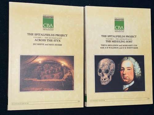 History - THE SPITALFIELDS PROJECT - 2 VOLUMES - THE ARCHAEOLOGY ...