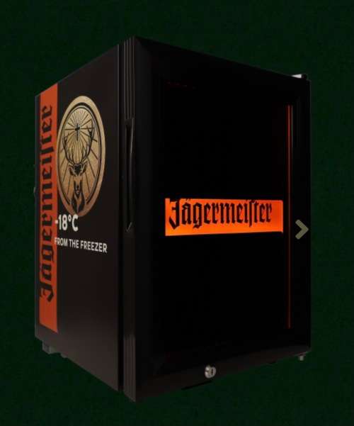 Fridges & Freezers - JAGERMEISTER MINI FREEZER , SHOT GLASSES AND FLAG ...
