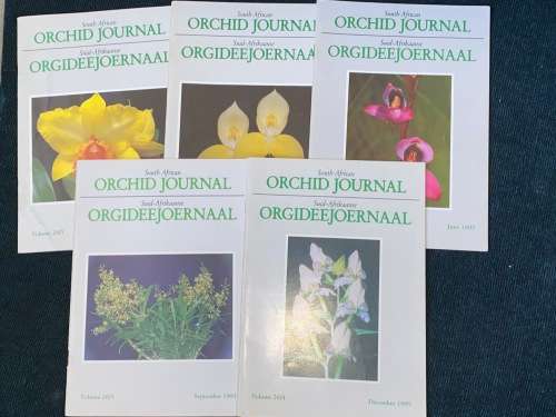 Home & Garden - SOUTH AFRICAN ORCHID JOURNAL X 5 VOLUMES for sale in ...